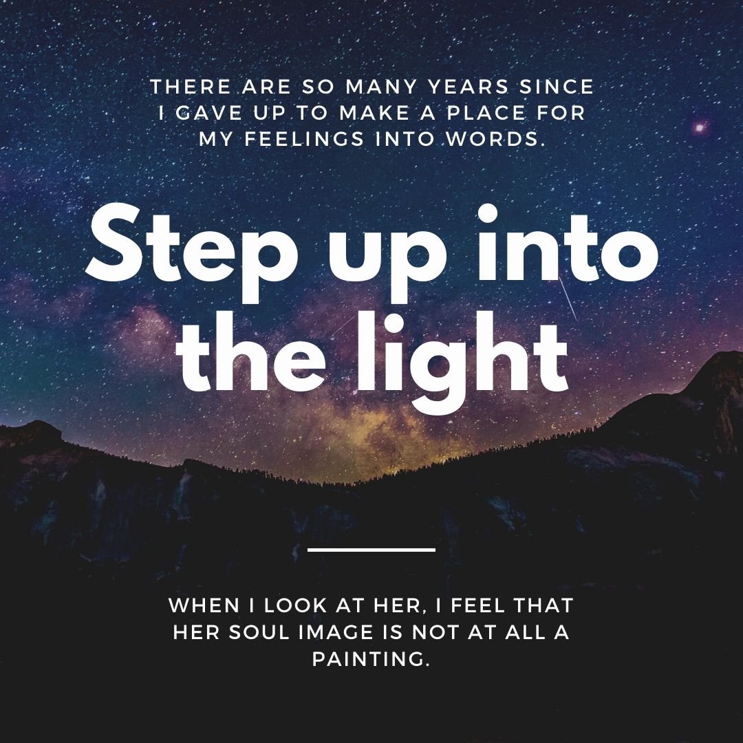 Step up into the light - Raz Mihal ♥ The Modern Hermit